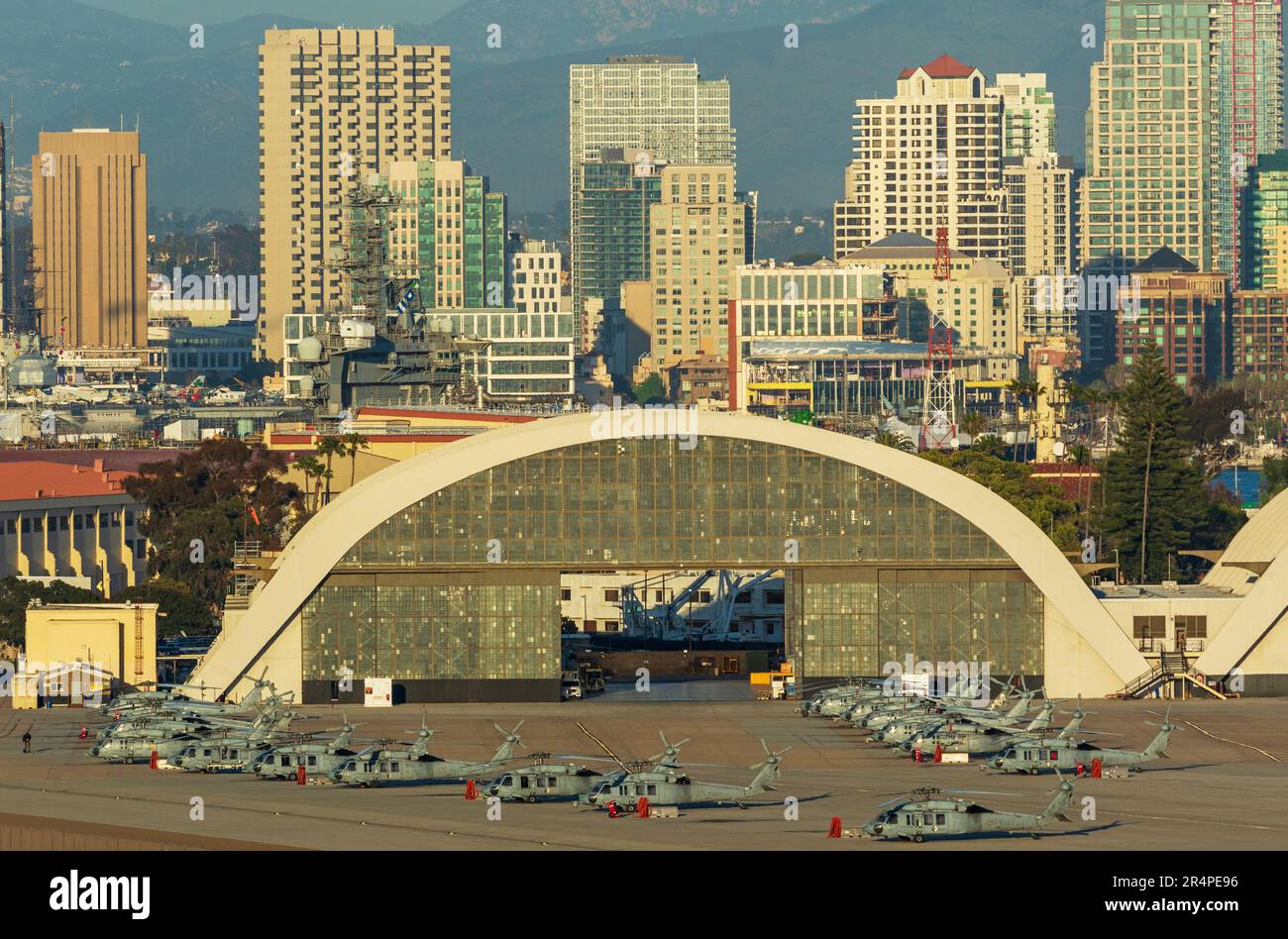 North Island Naval Air Station, San Diego, California, USA Stock Photo ...