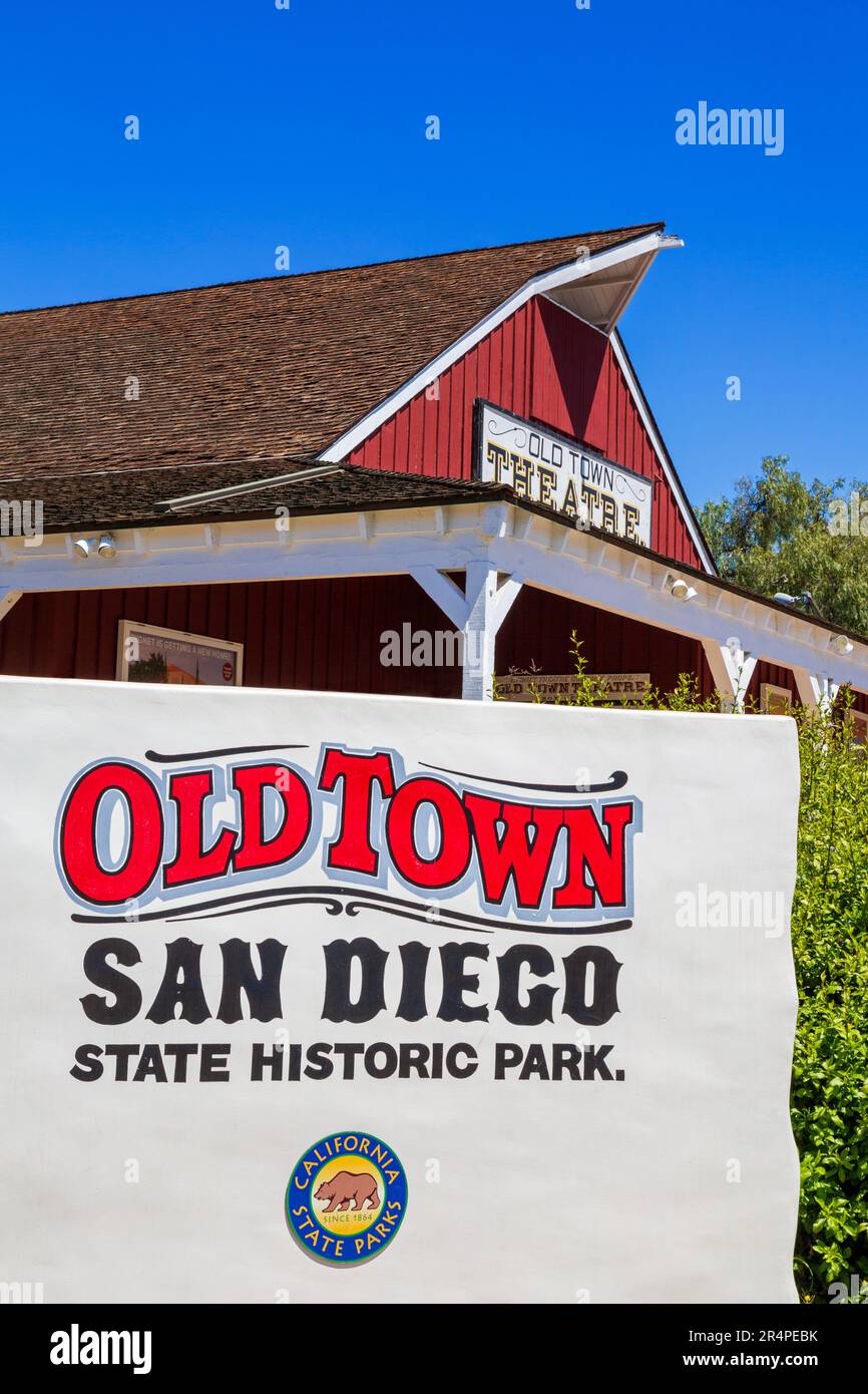 Old Town State Historic Park, San Diego, California, USA Stock Photo ...
