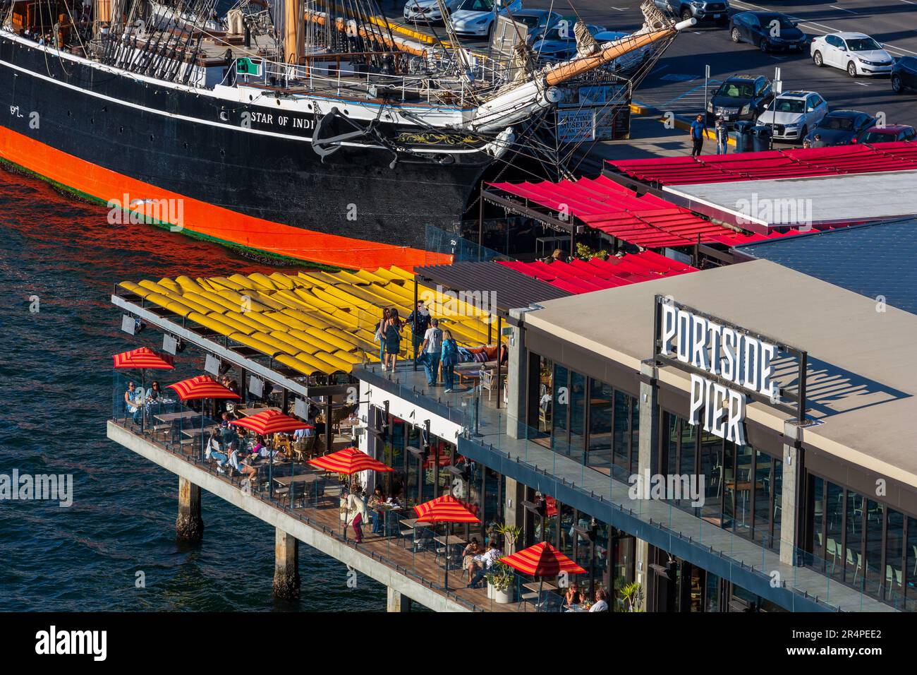 Star of India & Portside Pier Restaurant, Embarcadero, San Diego ...