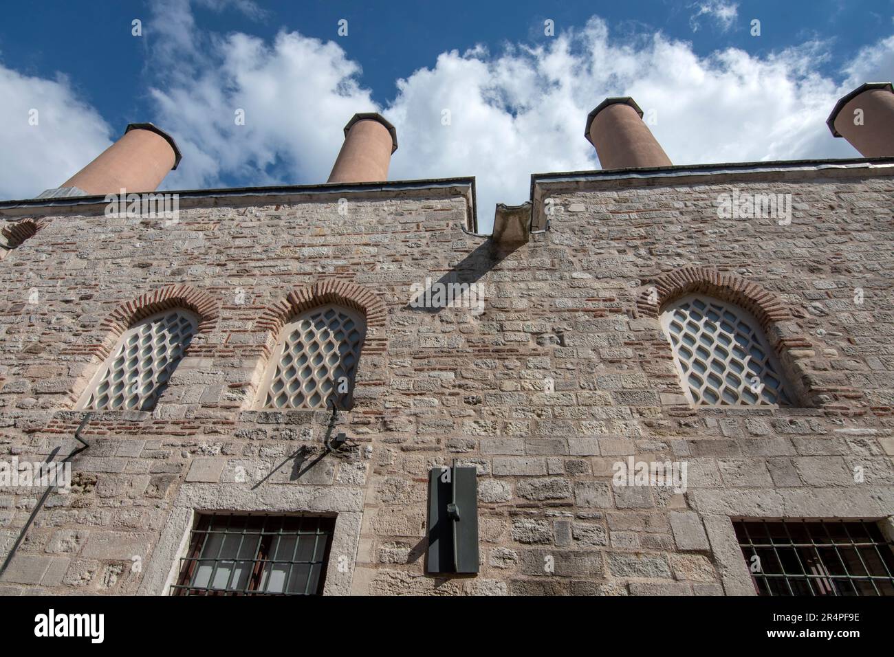 The palace kitchens sections in Topkapi Palace, Istanbul, Turkey Stock ...