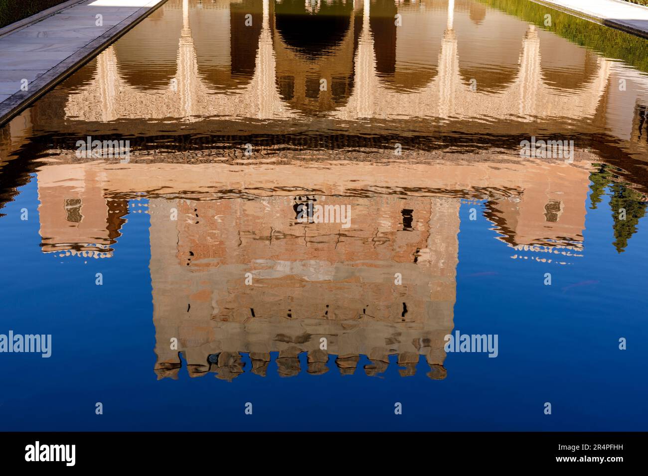 Spain, Andalucia, Granada, Alhambra, Generallife, summer palace ...