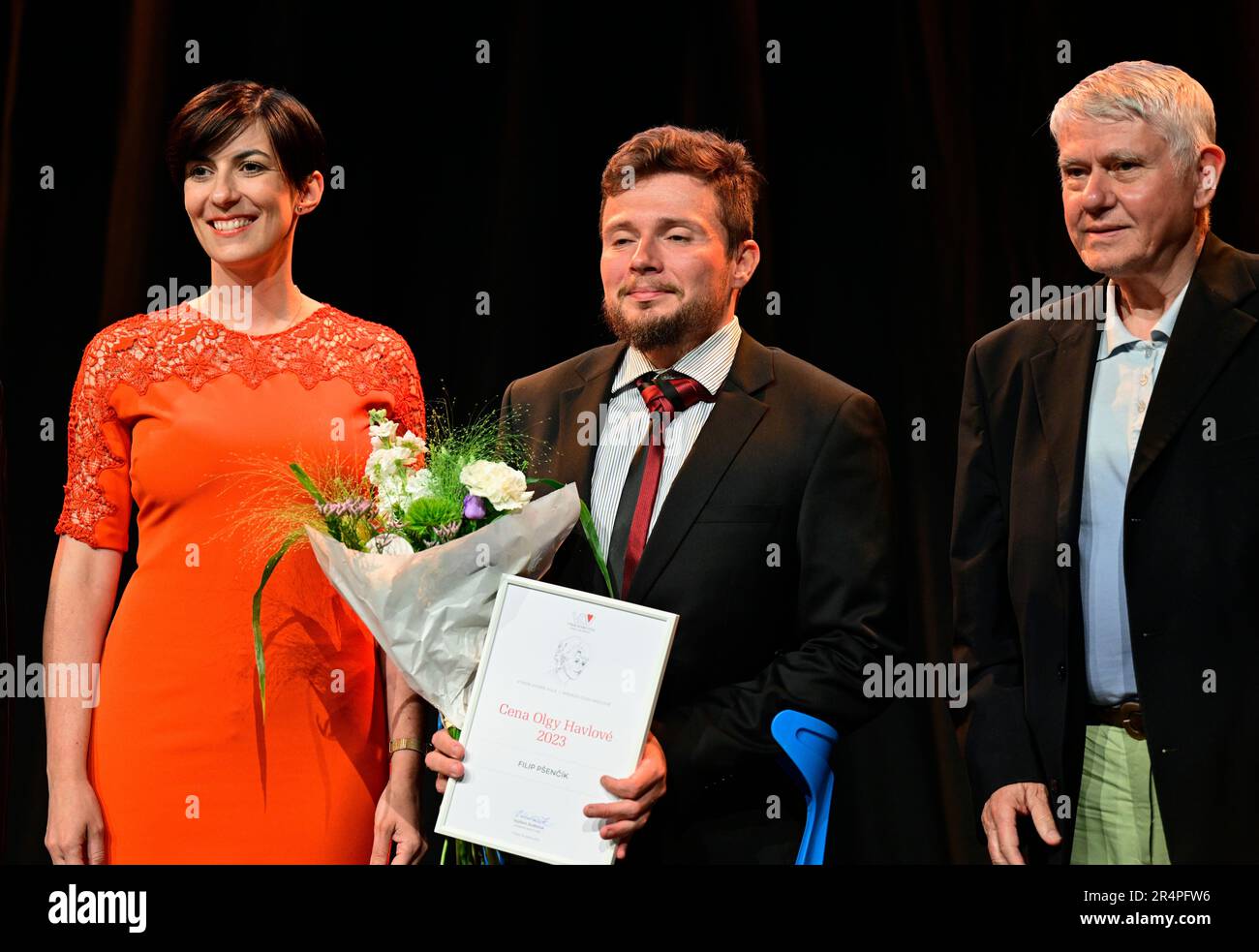 Prague, Czech Republic. 29th May, 2023. The annual Olga Havlova Prize ...