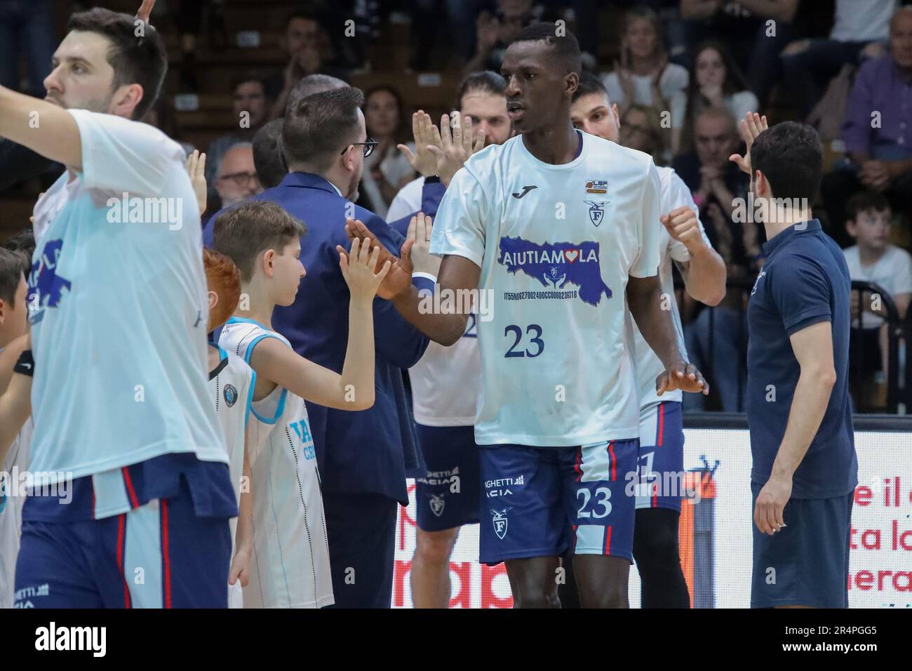 Palasport Mario Radi, Cremona, Italy, May 28, 2023, Saliou Niang ...