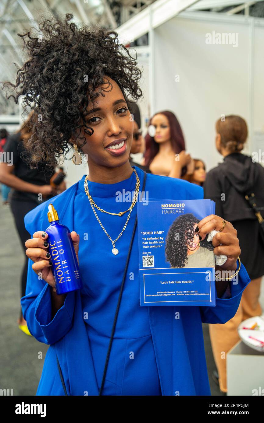 Lonodon, UK. 29th May, 2023. Afro Hair & Beauty Live, 29th May 2023 ...