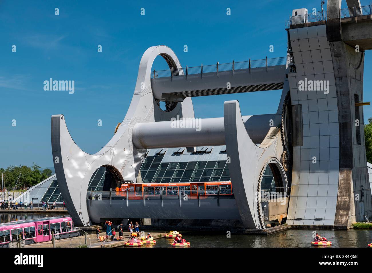 The Falkirk Wheel Stock Photo - Alamy