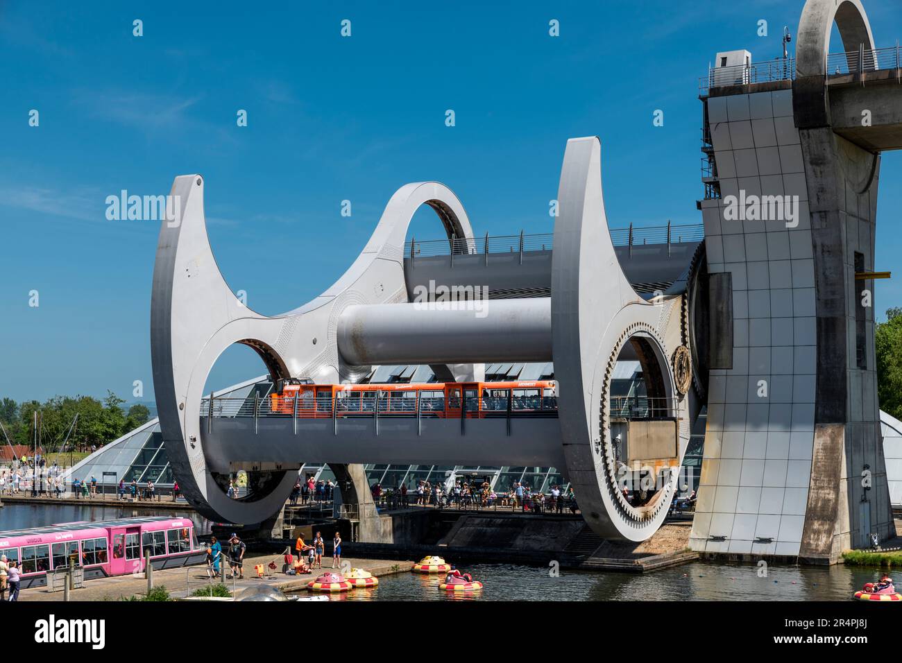 The Falkirk Wheel Stock Photo - Alamy