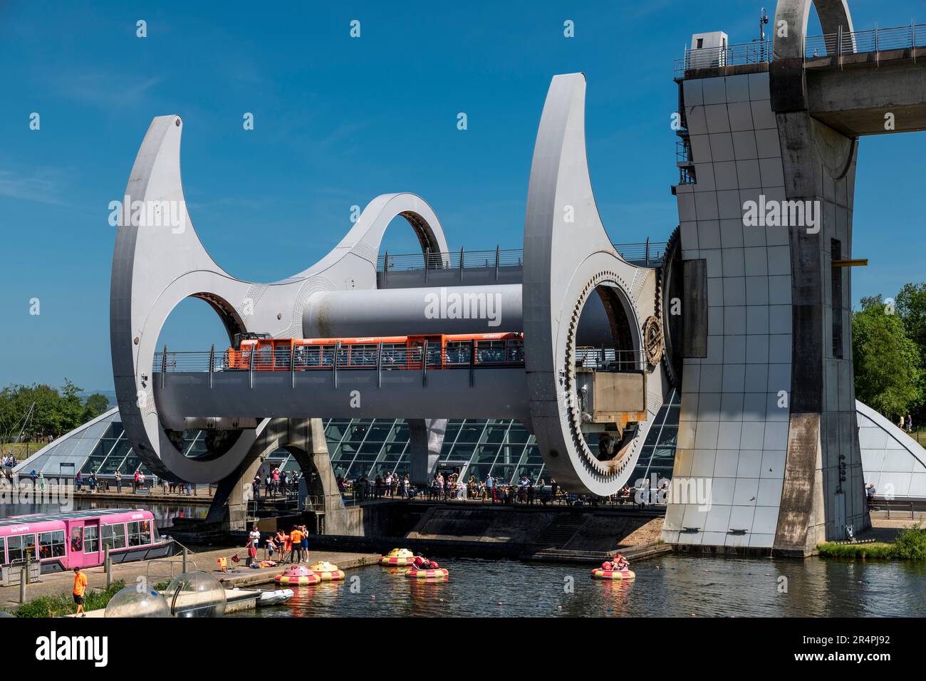 The Falkirk Wheel Stock Photo - Alamy