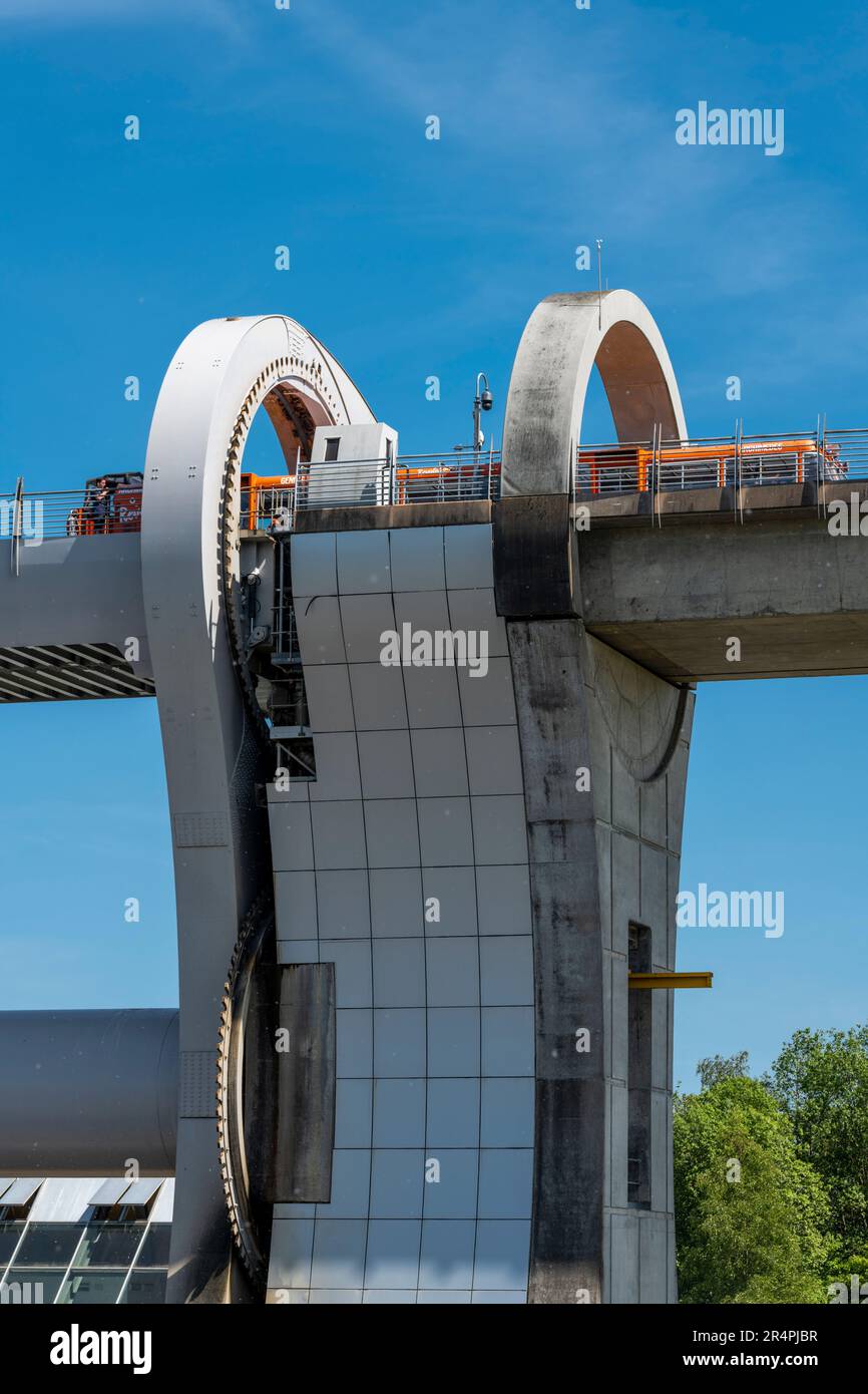 The Falkirk Wheel Stock Photo - Alamy