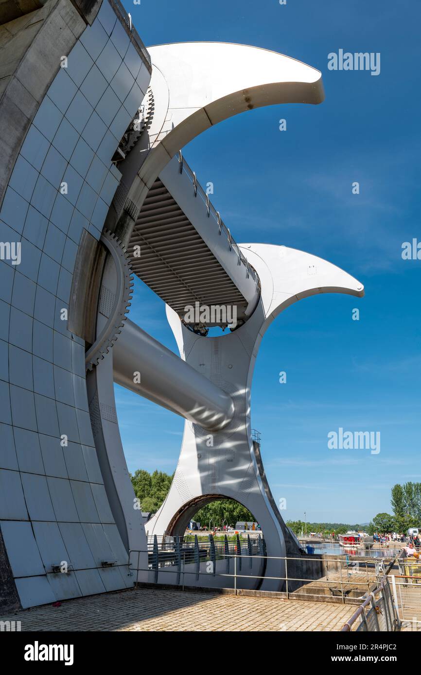 The Falkirk Wheel Stock Photo - Alamy