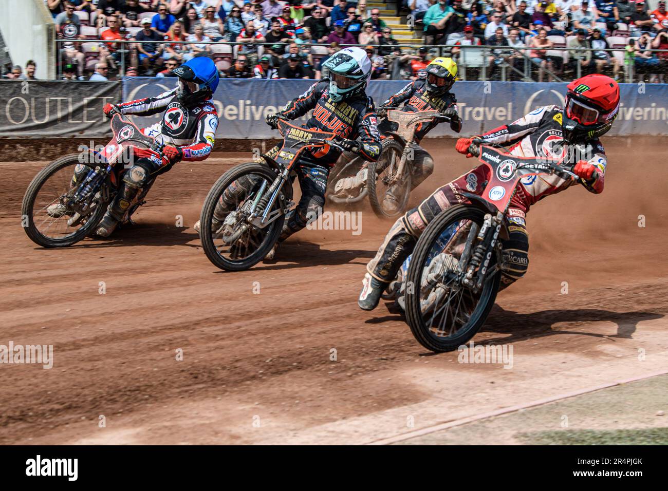 Manchester, UK. 29th May, 2023. Dan Bewley (Red) inside Ryan Douglas ...