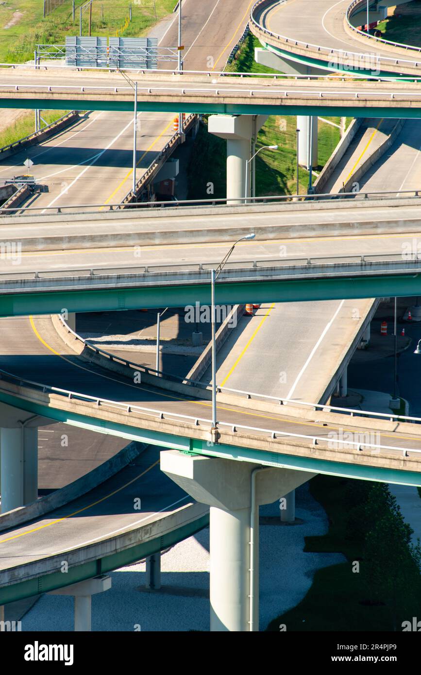 Interstate interchange in Memphis, Tennessee Stock Photo - Alamy
