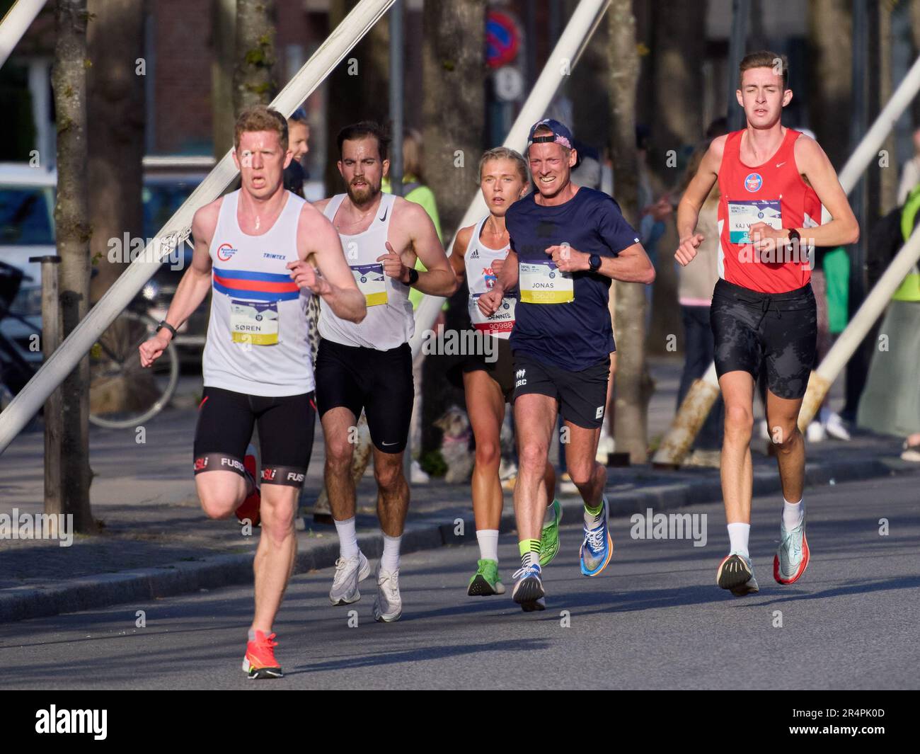 Royal run 2023 10K route in Copenhagen Stock Photo - Alamy