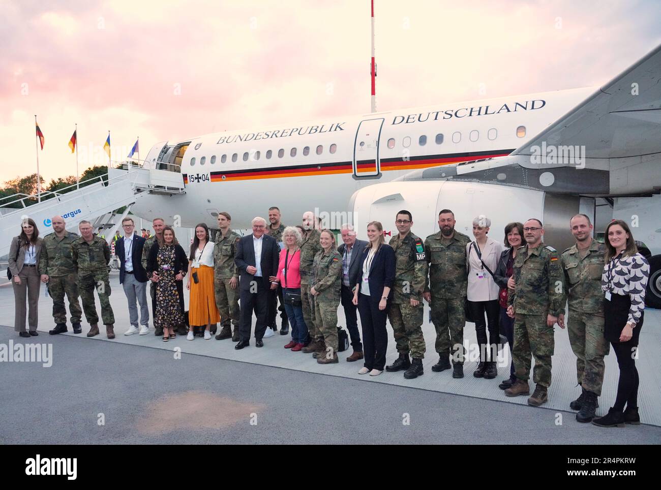 Vilnius, Lithuania. 29th May, 2023. German President Frank-Walter ...