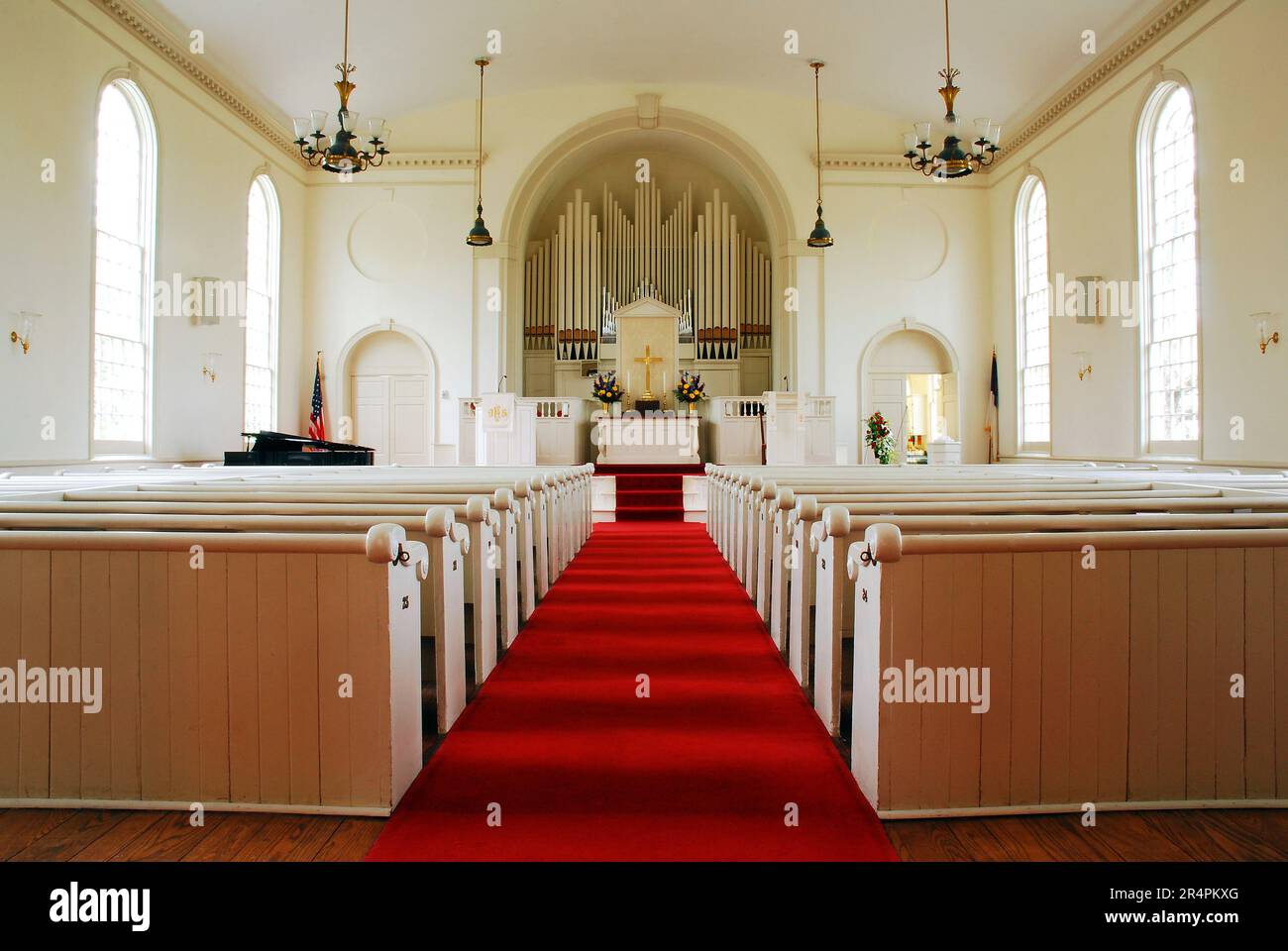 Protestant church interior usa hi-res stock photography and images - Alamy