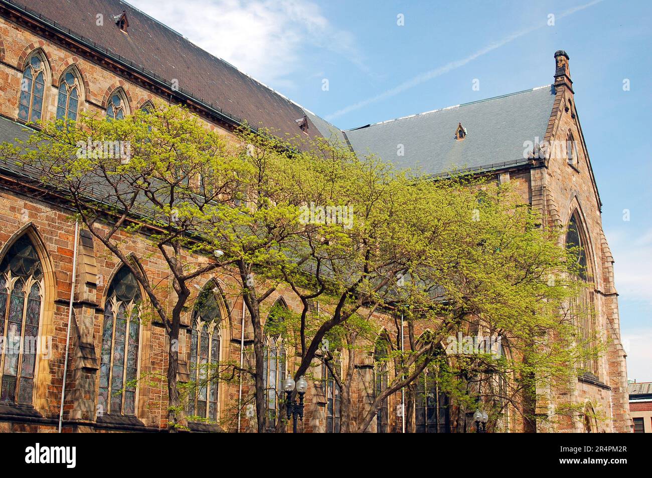 Holy Cross Cathedral, seat of the Archdiocese of Boston Stock Photo - Alamy