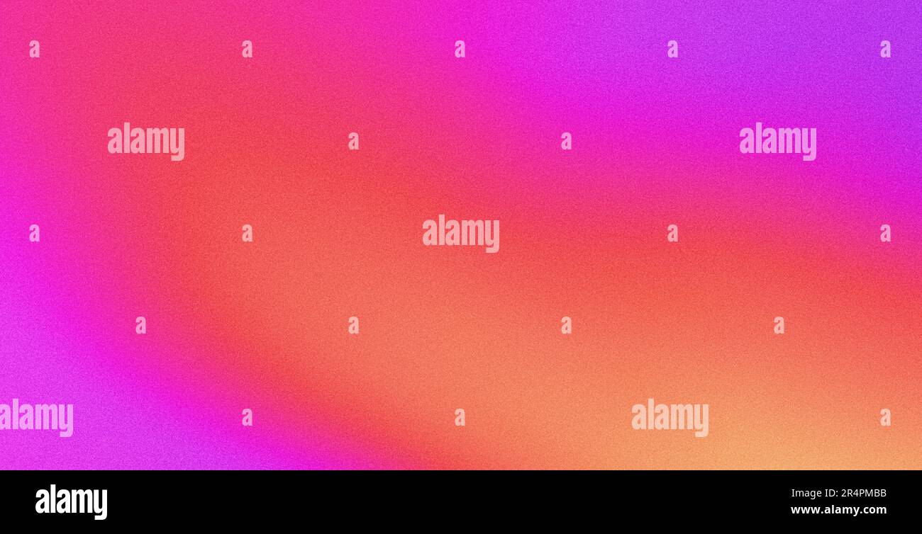 Pink magenta orange vibrant colors grainy gradient abstract background ...