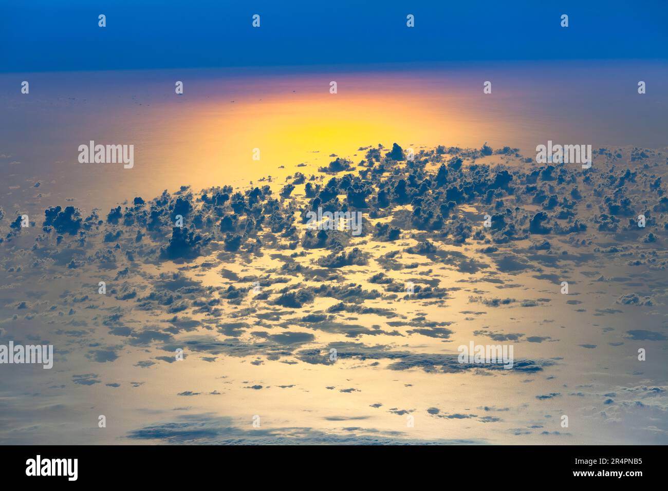 Aerial view of clouds from above Stock Photo - Alamy