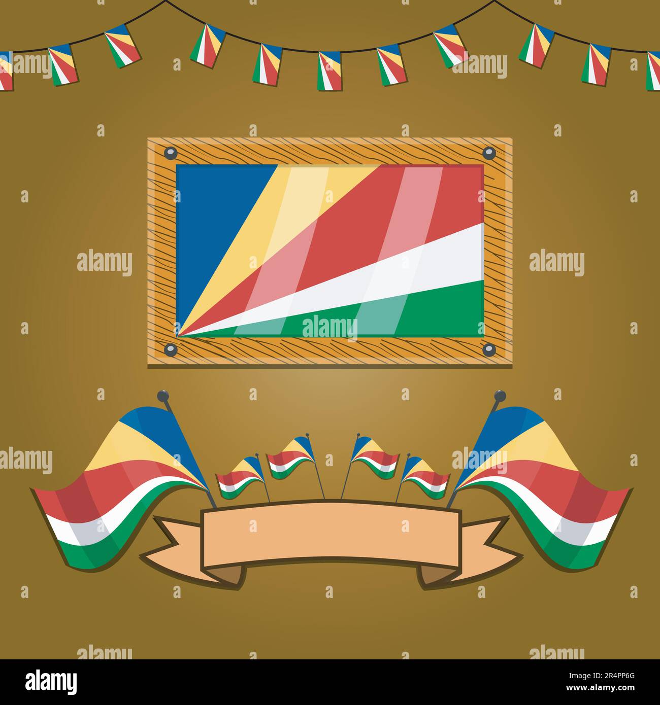 Seychelles vector design Stock Vector Images - Alamy