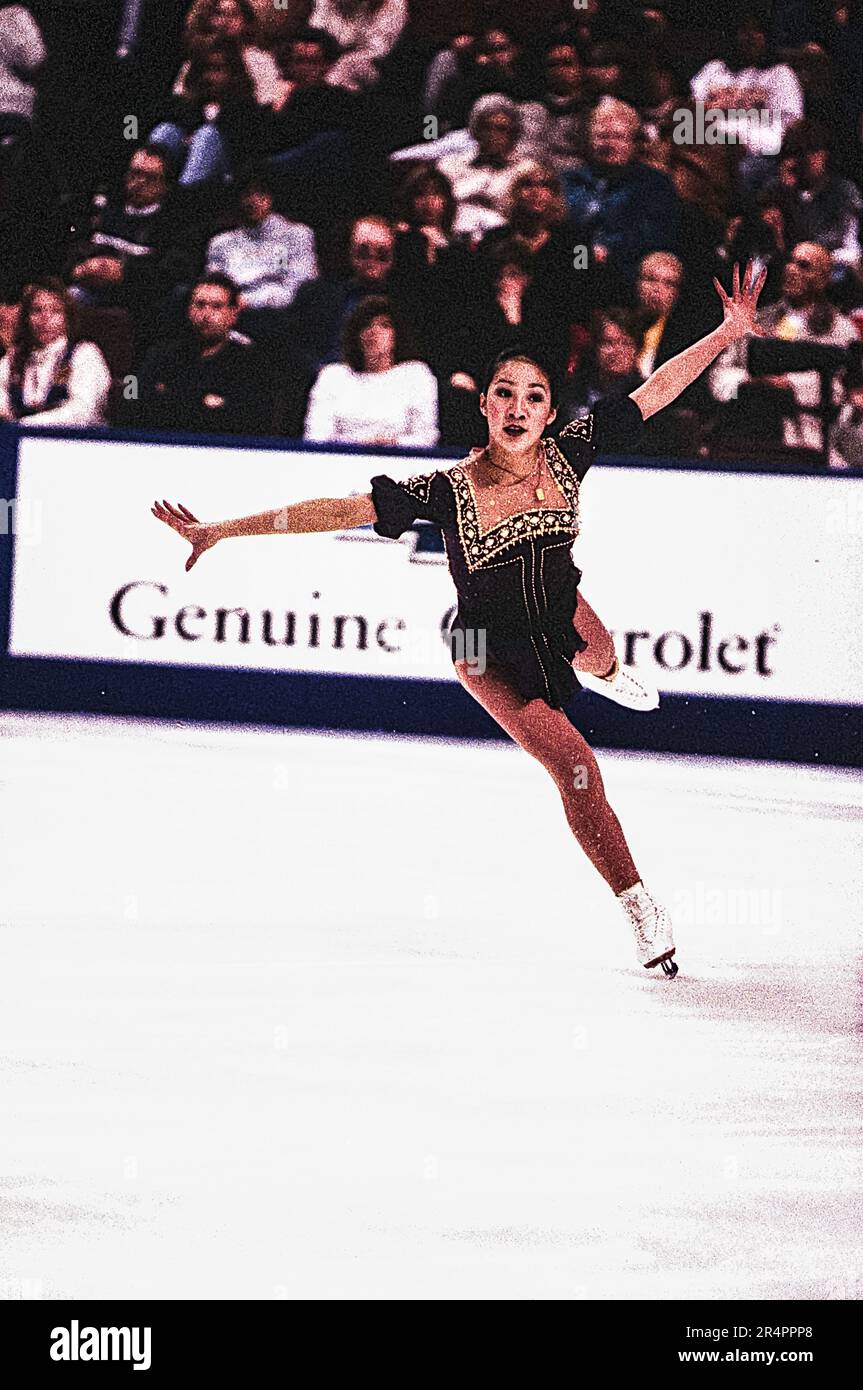 Michelle kwan 1996 hi-res stock photography and images - Alamy