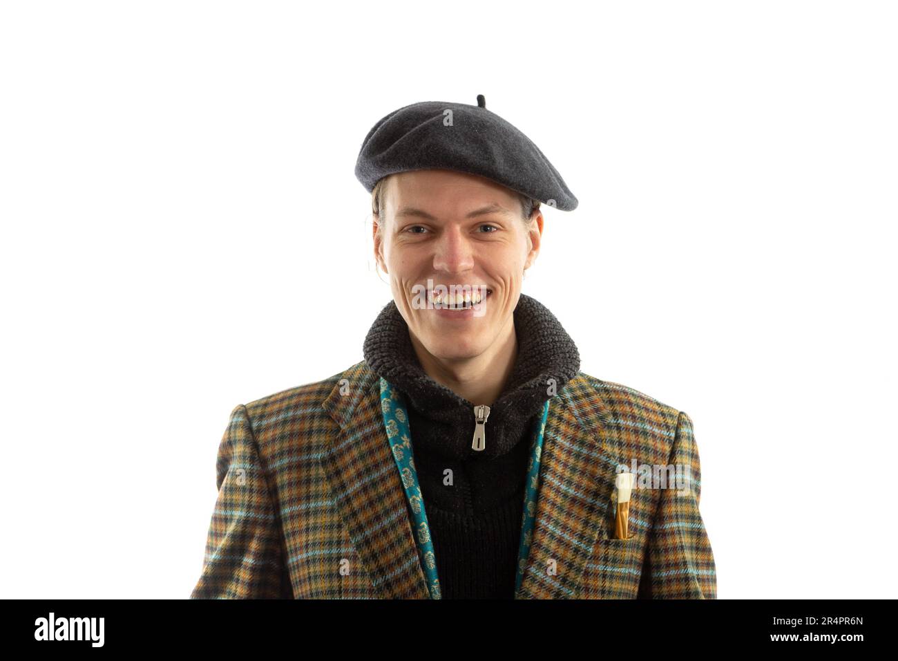 Artist, beret, painter hi-res stock photography and images - Alamy