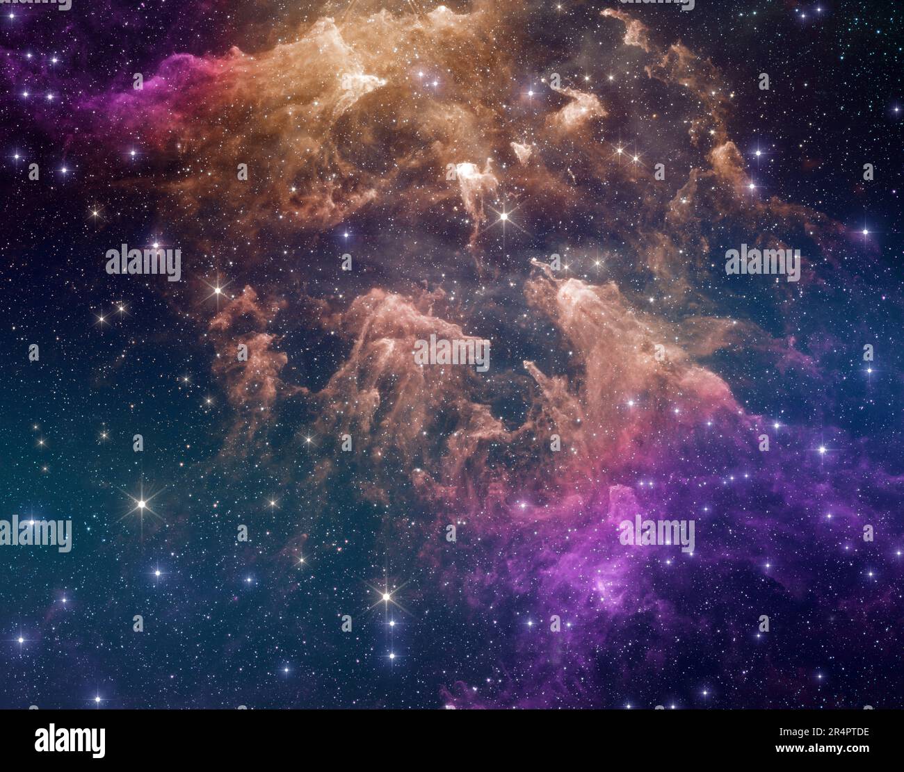 Nebula and galaxies in space. Eta Carinae, Carina Nebula - this ...