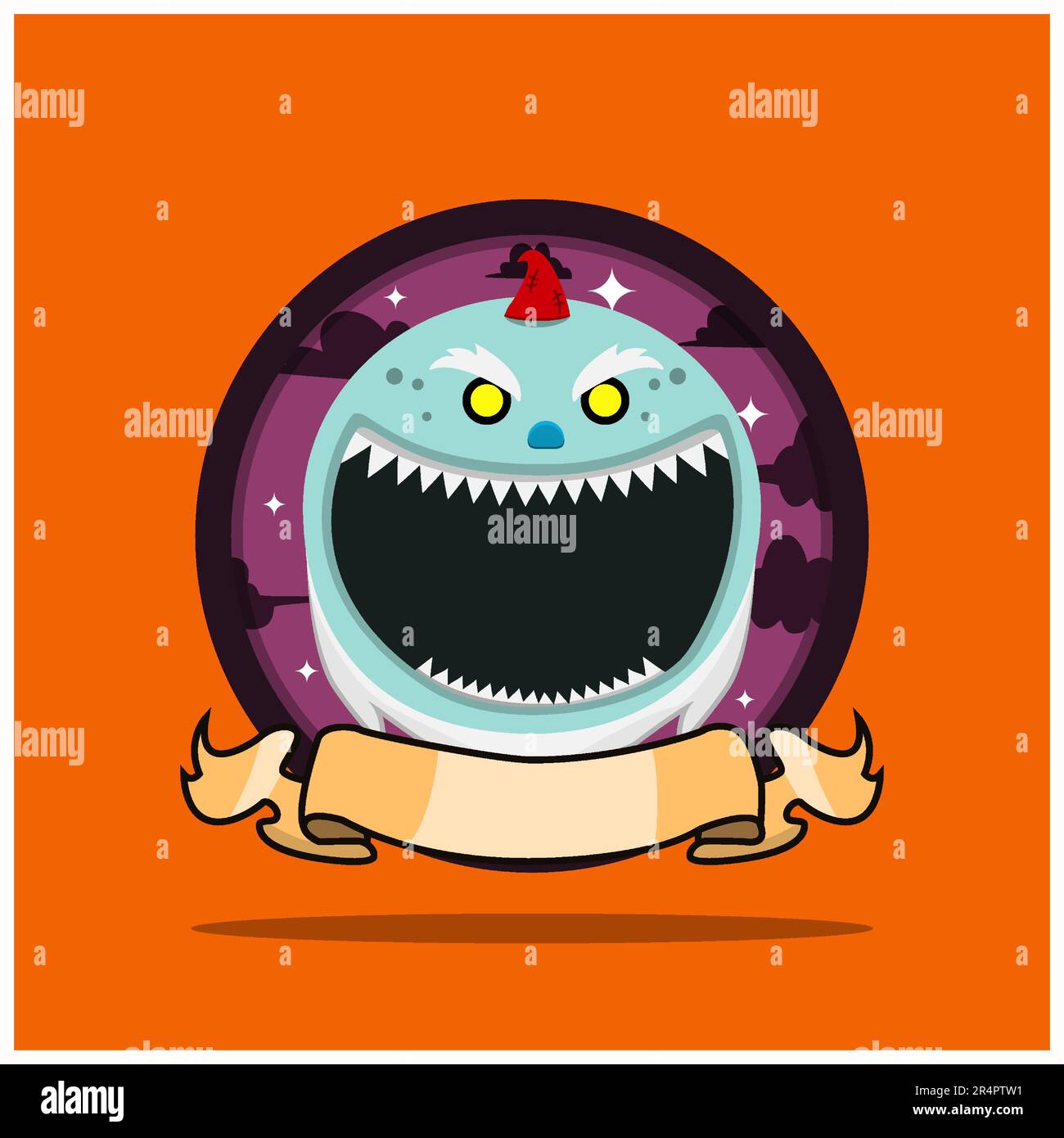 Vintage horror comic Stock Vector Images - Alamy