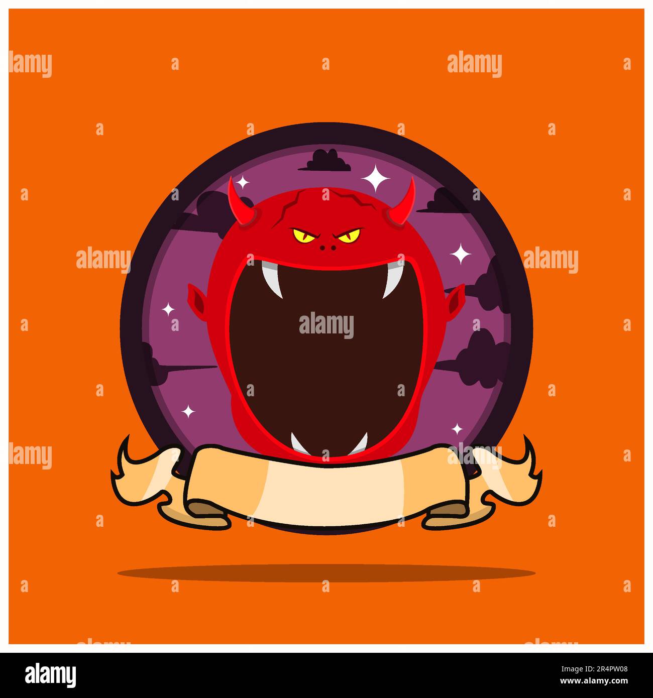 Devil design hi-res stock photography and images - Alamy