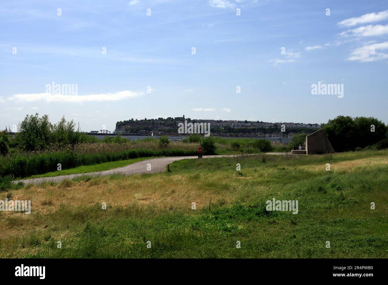 Cardiff Bay Wetland Nature Reserve. May 2023. Summer. cym Stock Photo ...