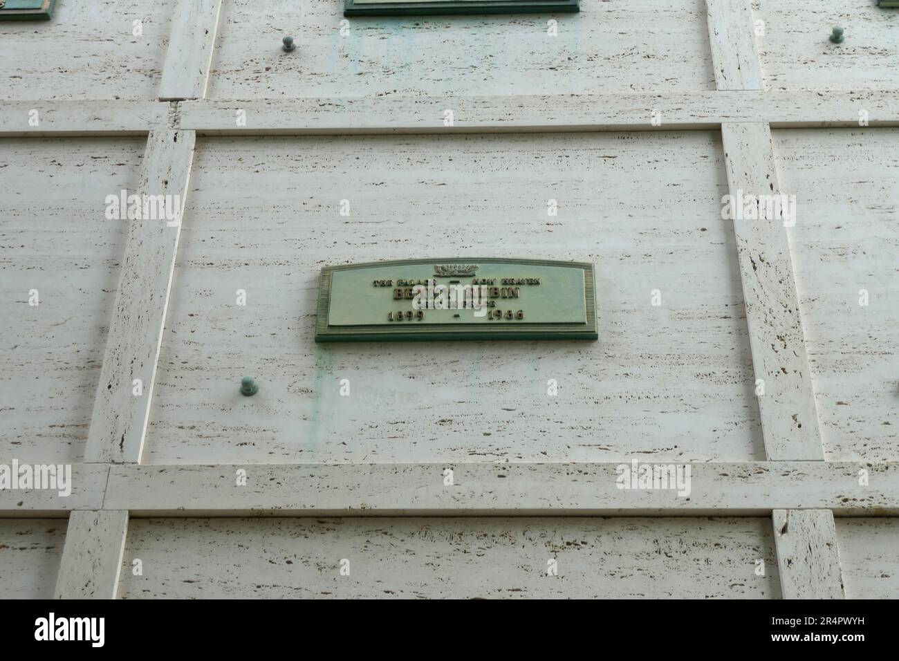 Los Angeles, California, USA 24th May 2023 Actor Benny Rubin Grave in ...