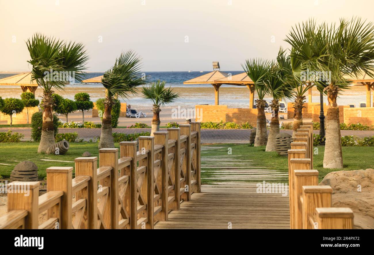 sun set in Hurghada red sea Stock Photo - Alamy