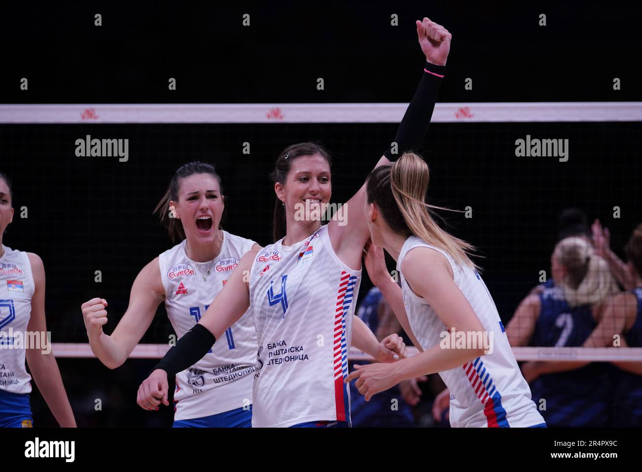 Serbia woman national team hi-res stock photography and images - Alamy