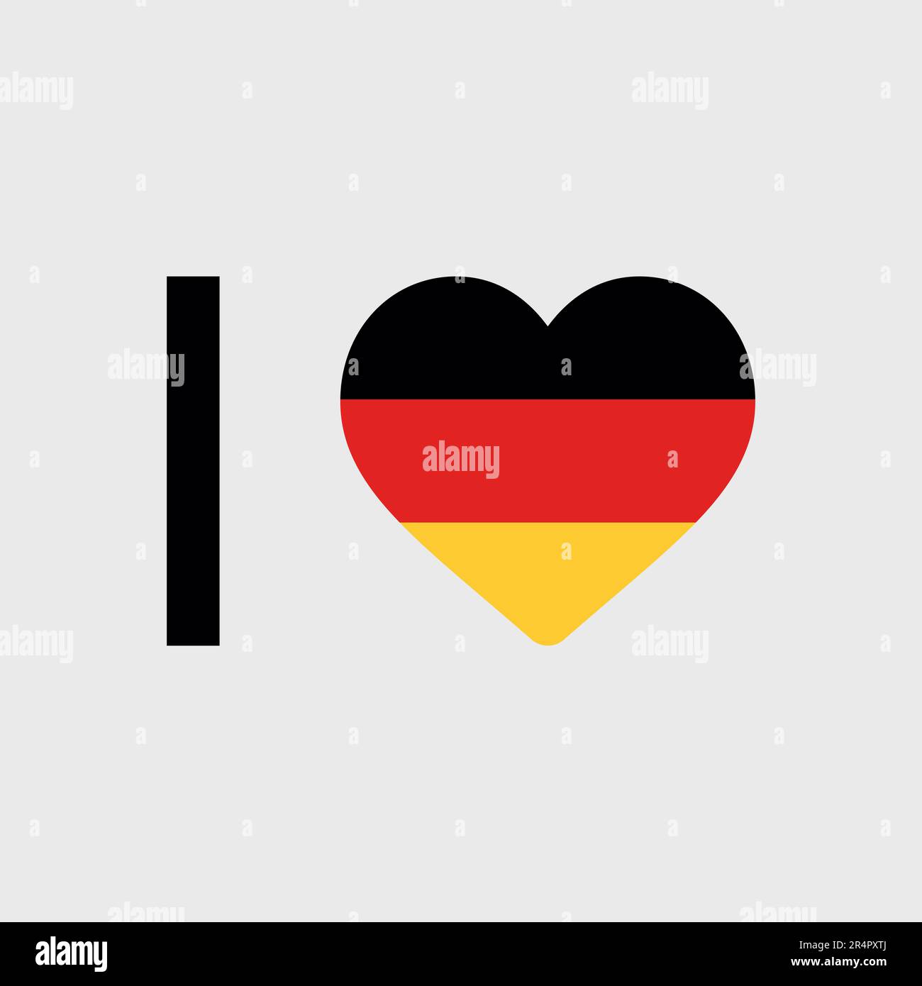 Love germany Stock Vector Images - Alamy