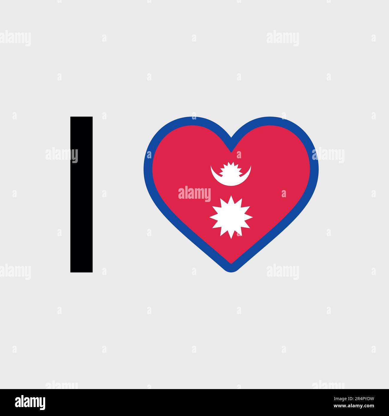 Nepal icon Stock Vector Images - Alamy