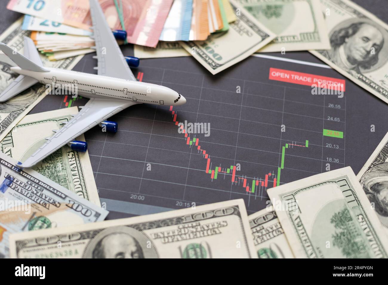 Inflation on airplane tickets hi-res stock photography and images - Alamy