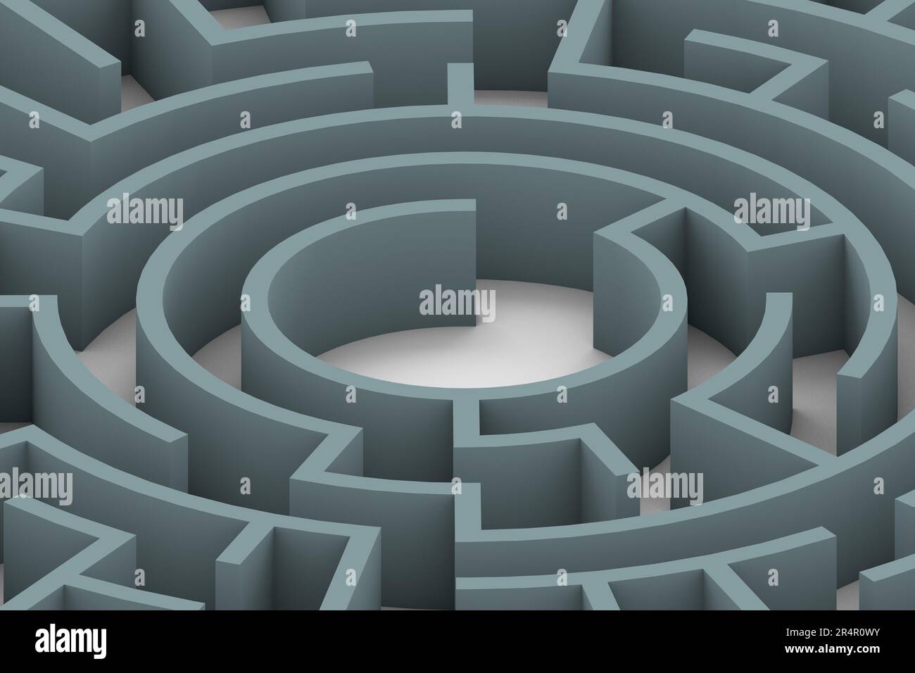 Round maze question hi-res stock photography and images - Alamy