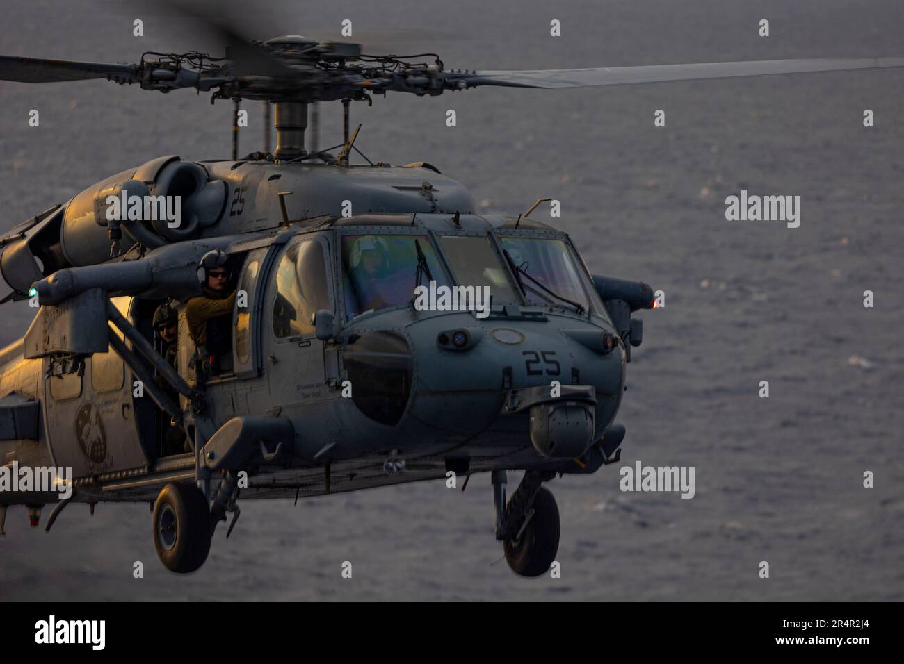 230517-N-VO895-1101 ATLANTIC OCEAN (May 17, 2023) A MH-60S Seahawk ...