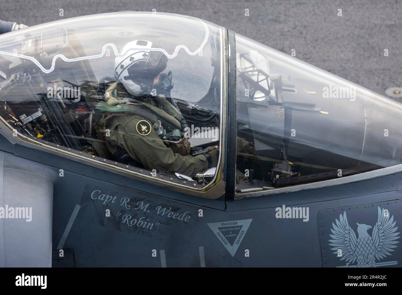 230517-N-VO895-1013 ATLANTIC OCEAN (May 17, 2023) Maj. Eric Scheibe ...