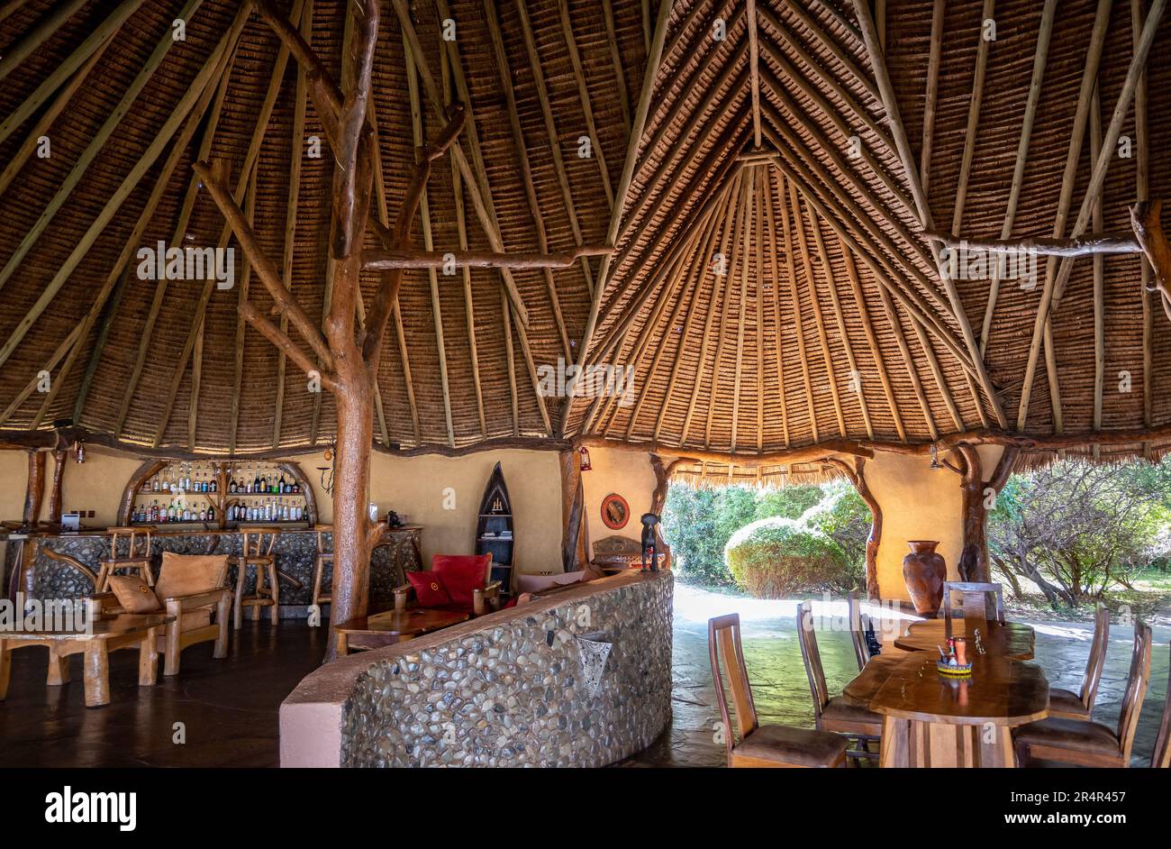 Traditionally styled guest house and lobby of Tumbili Cliff Lodge by ...
