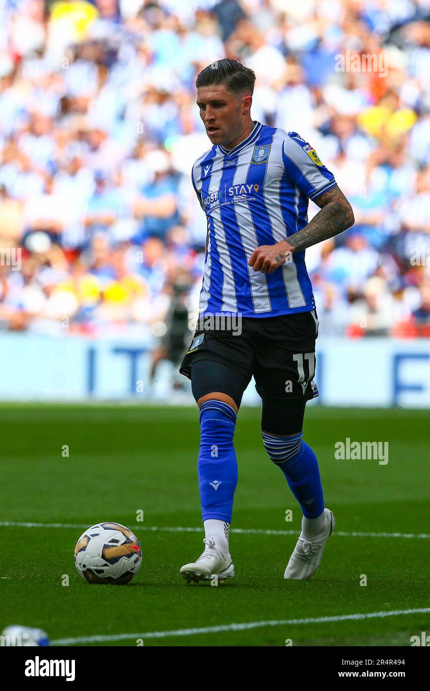 Wembley Stadium, London, England - 29th May 2023 Josh Windass (11) of ...
