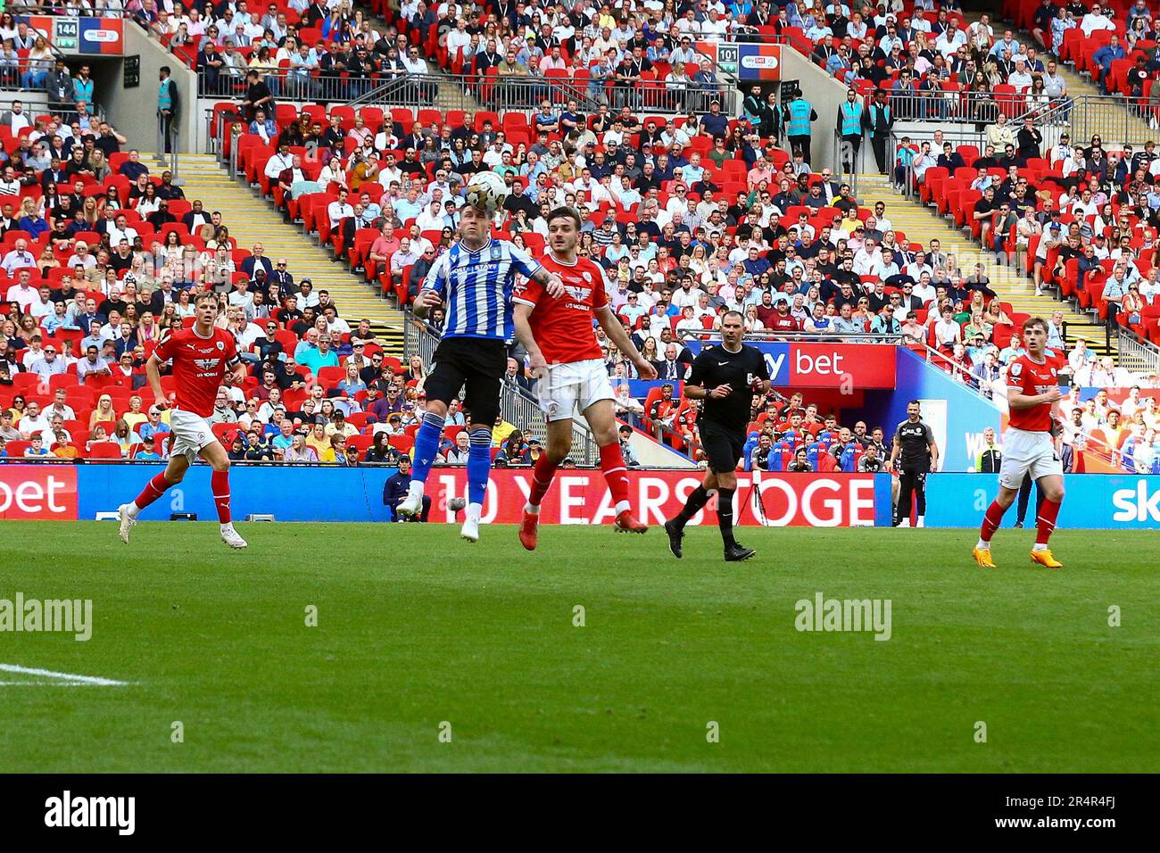 Wembley Stadium, London, England - 29th May 2023 Josh Windass (11) of ...