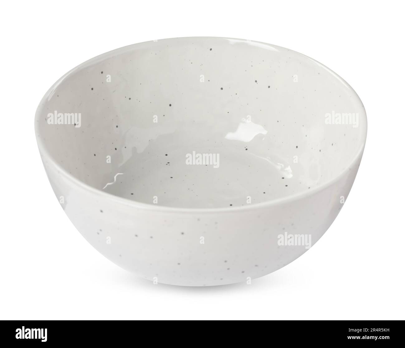 Beautiful empty ceramic bowl isolated on white Stock Photo - Alamy