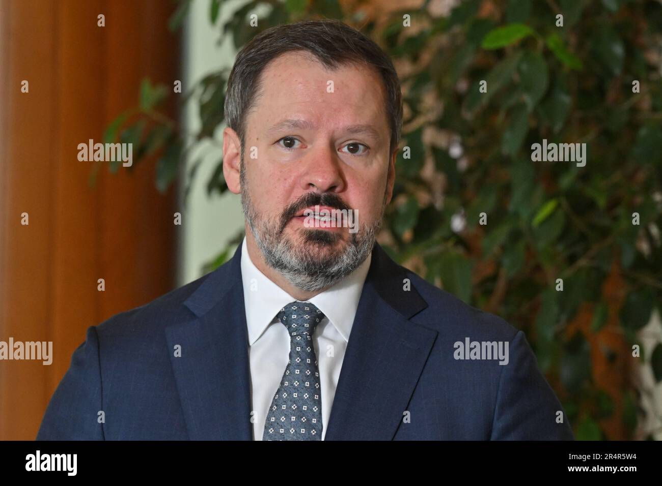 Canberra, Australia. 30th May, 2023. Minister for Industry Ed Husic at ...