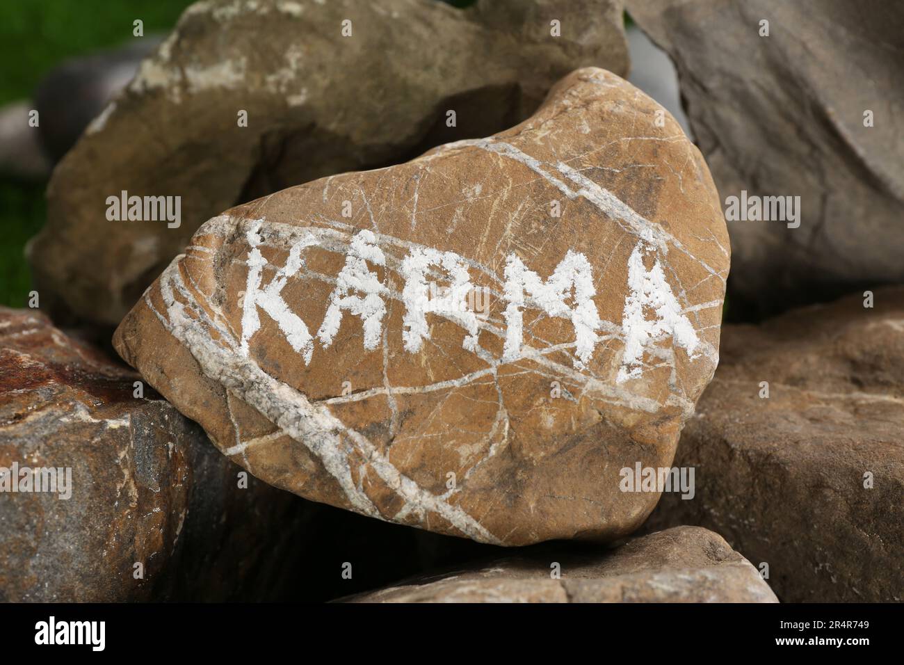 Karma word hi-res stock photography and images - Alamy