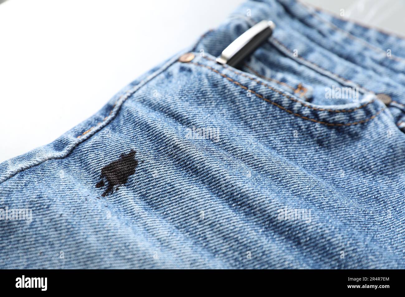 Ink stain jeans hi-res stock photography and images - Alamy
