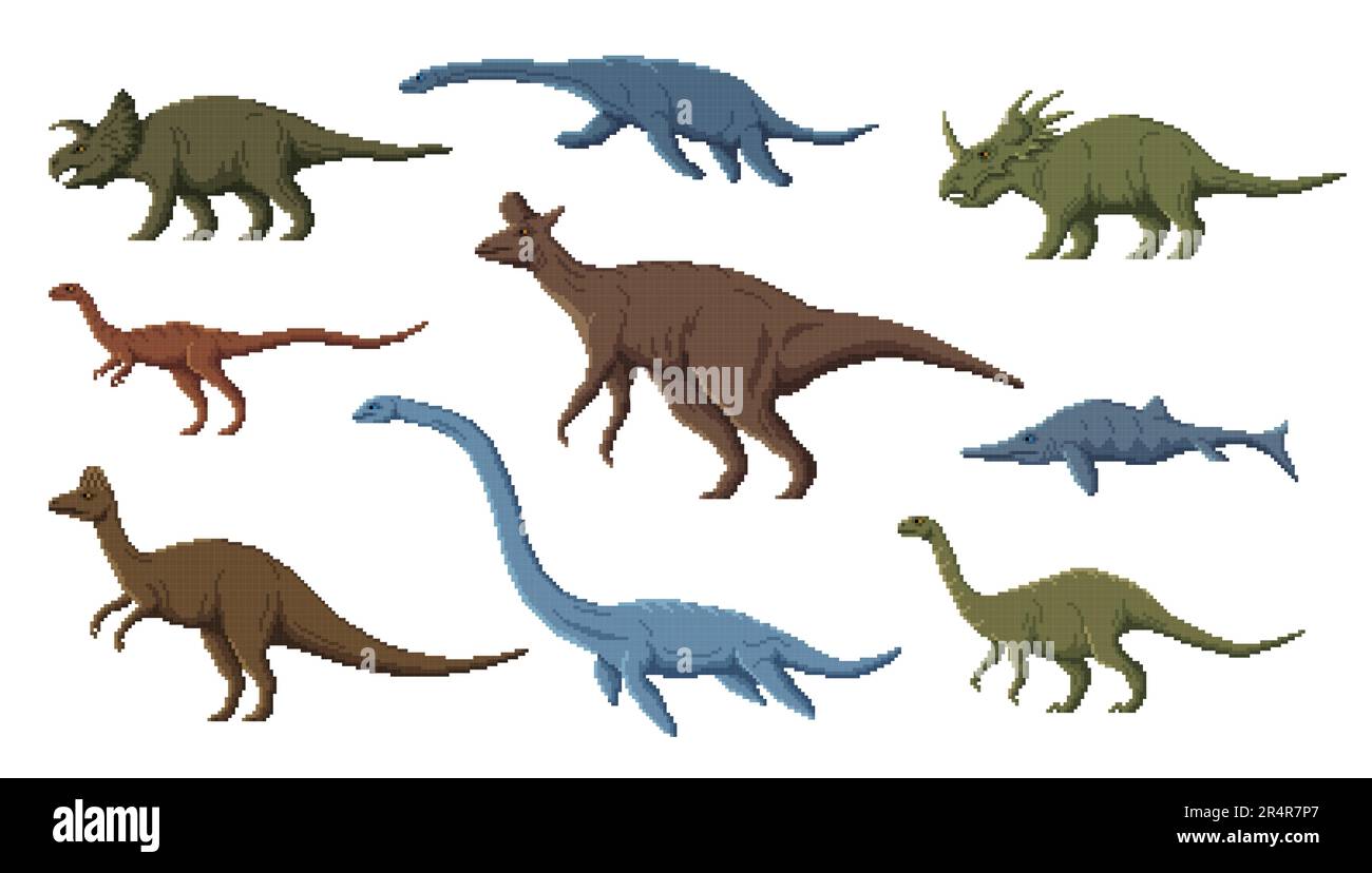 Videogame pixelated Stock Vector Images - Alamy