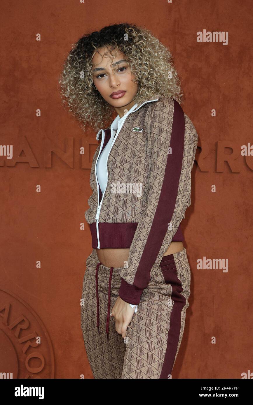 Paris, France. 29th May, 2023. Amelia Ramos at village during French ...