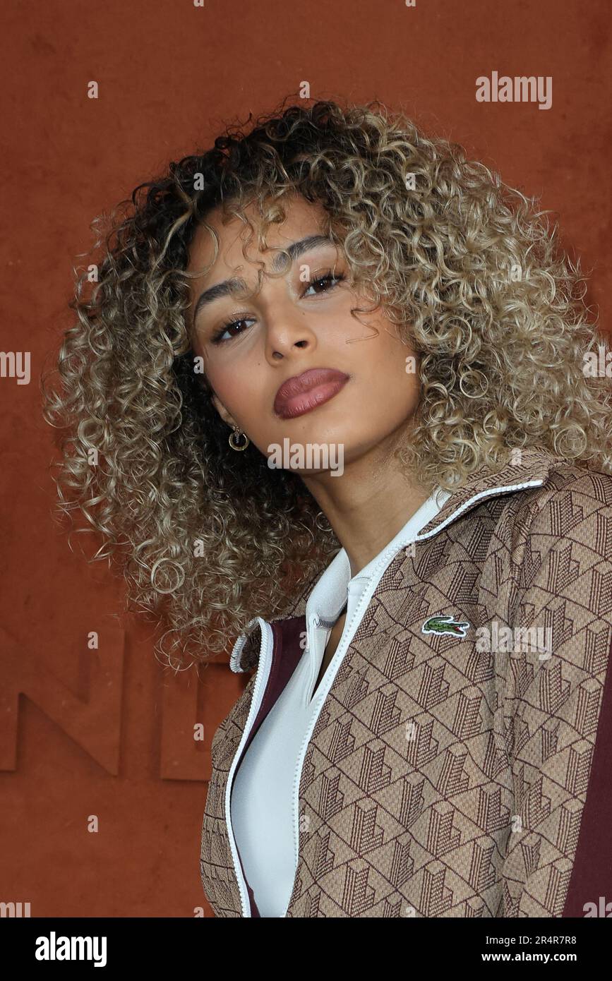 Paris, France. 29th May, 2023. Amelia Ramos at village during French ...