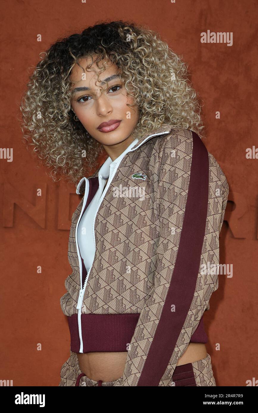 Paris, France. 29th May, 2023. Amelia Ramos at village during French ...