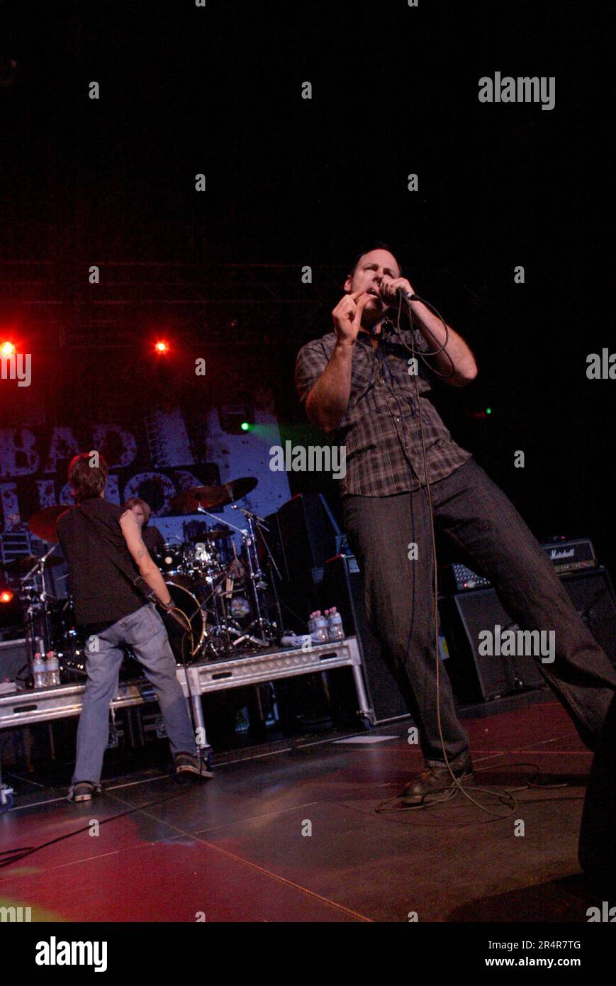Bad Religion performing live in concert at the Hordern Pavilion. Sydney ...