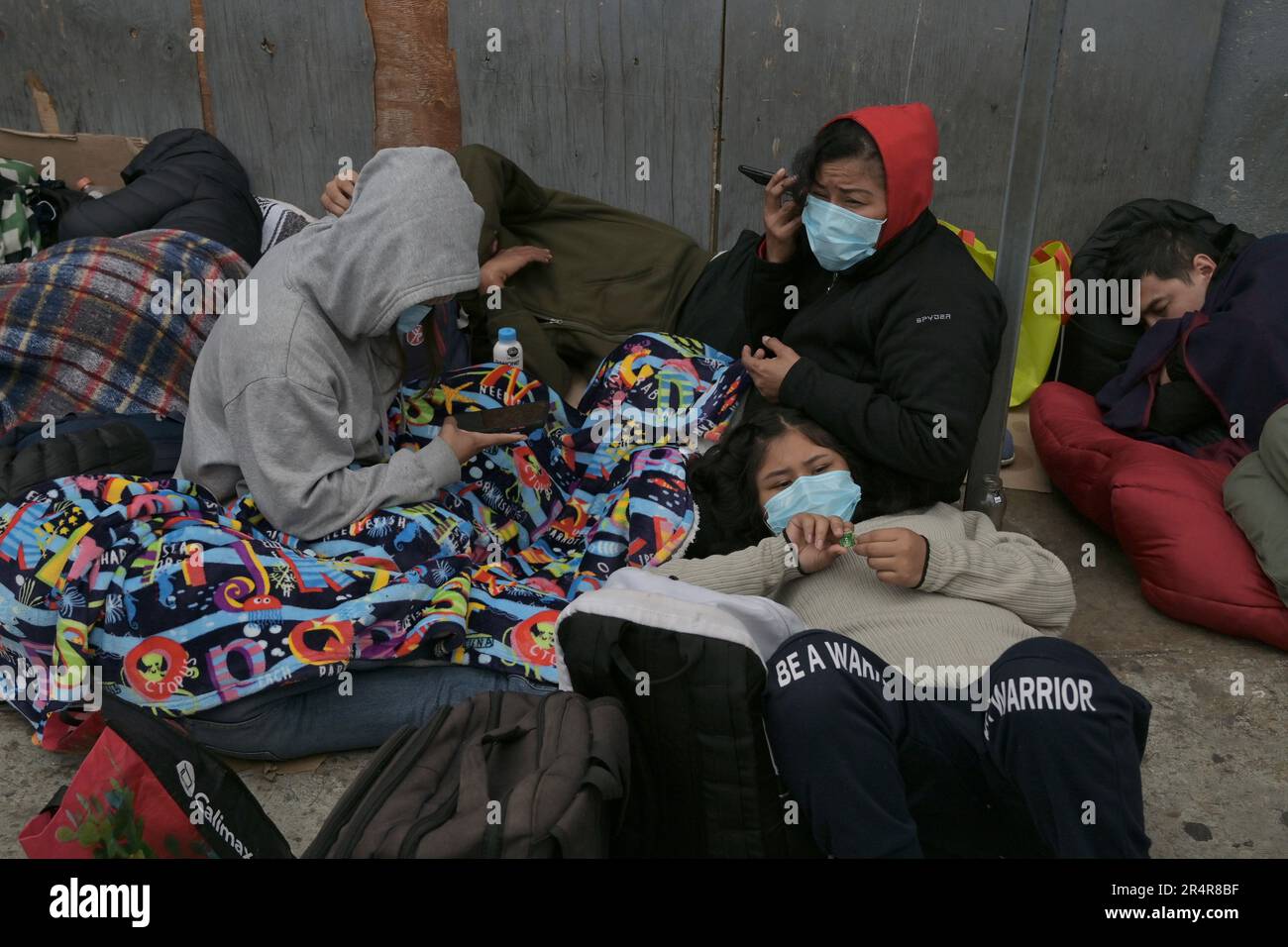 Tijuana, Baja California, Mexico. 29th May, 2023. Around thirty ...